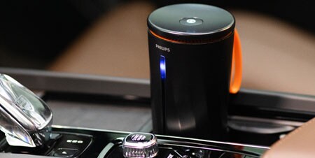 New Philips OlfaPure 7300 Smart Car Aroma Diffuser Let Drivers Match Scents to their Mood | Philips