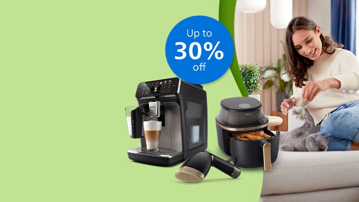 Spring Sale at Philips – Save up to 30% on Home Essentials