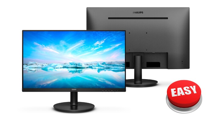 Win bids easily with V8 series monitors | Philips