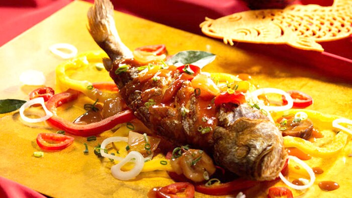 Grilled Croaker with Sweet and Sour Sauce | Philips