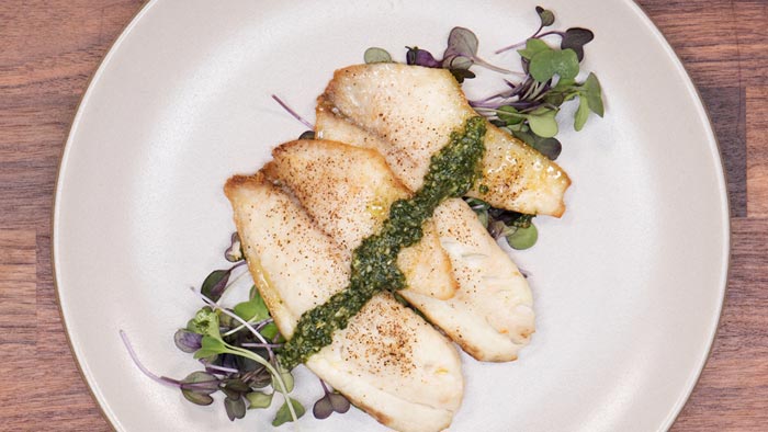 Grilled White Fish with Pesto Airfryer Recipe | Philips