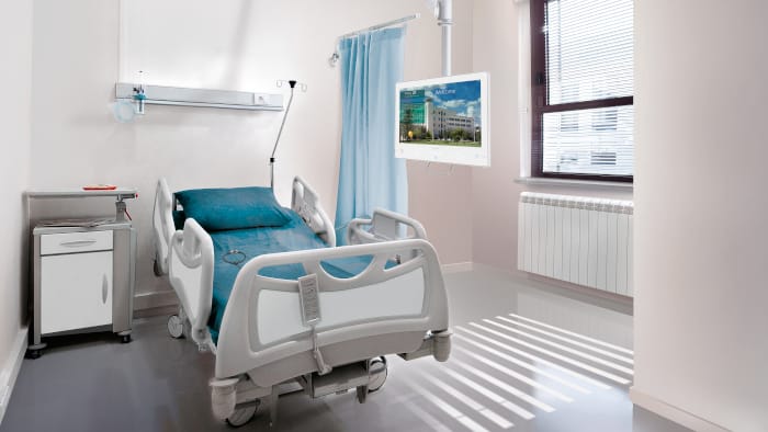 Bedside TV - Hospital digital signage | Philips
