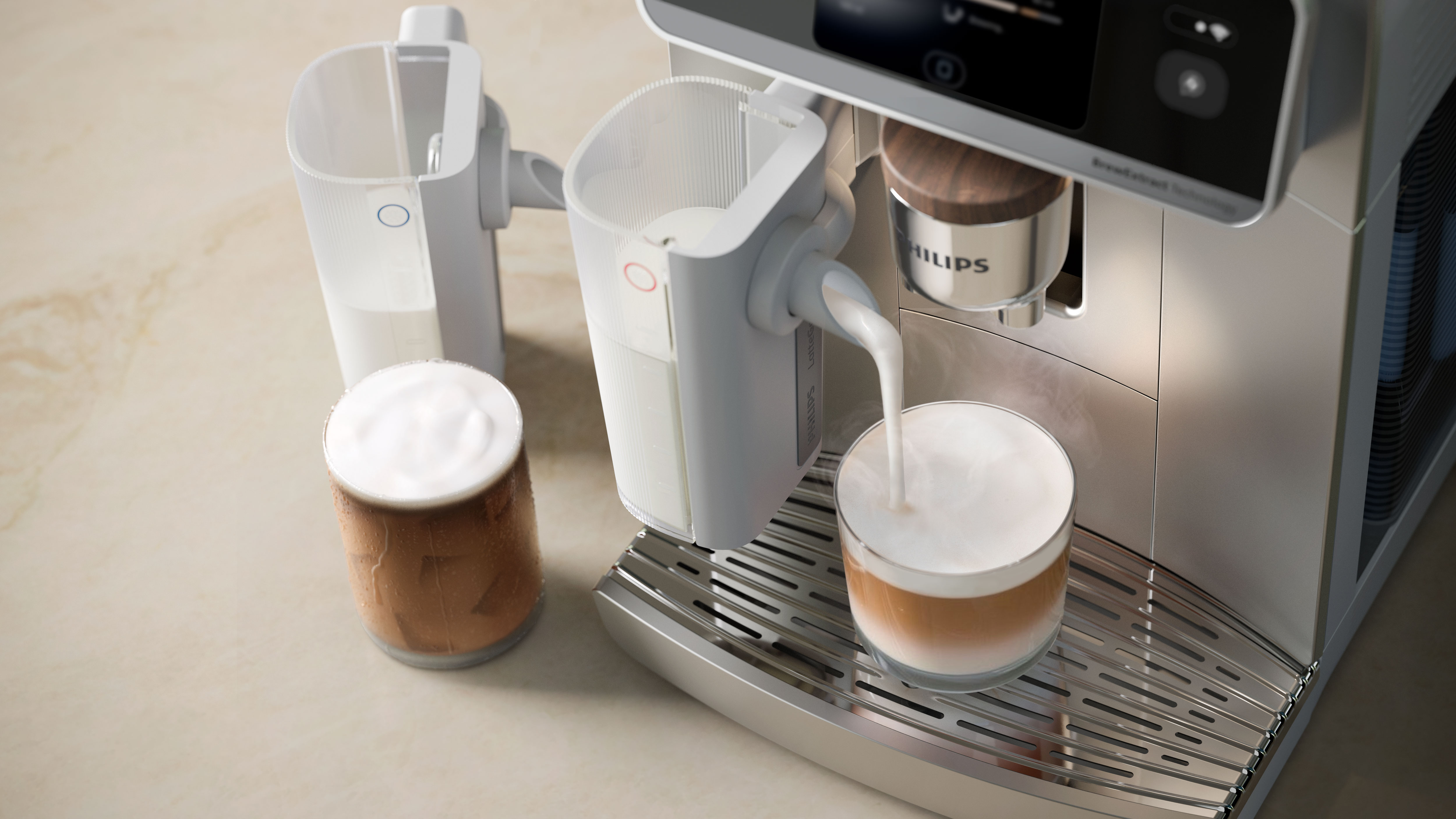 Die neue Philips Café Aromis 8000 Serie: Kaffee wie im Café, Komfort ...