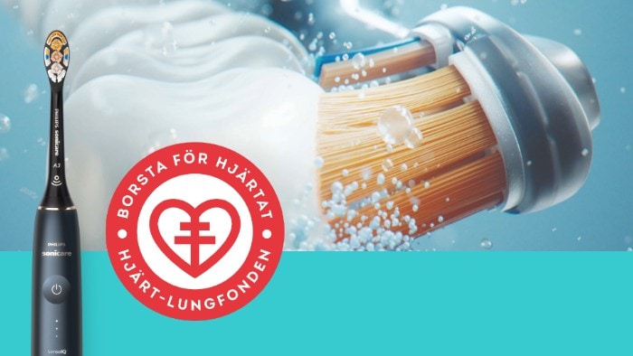 Philips Sonicare x Hjärt-Lungfonden i nytt partnerskap | Philips