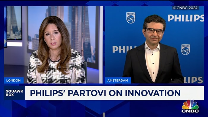CNBC interview with Shez Partovi on AI in healthcare | Philips