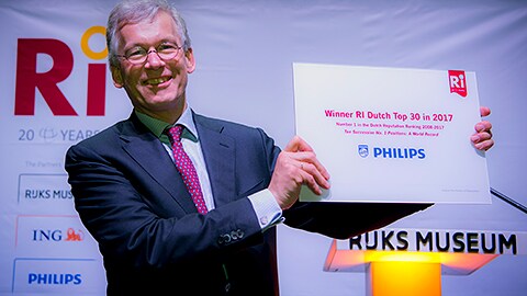 Philips winnaar reputatieprijs 2016 in Nederland - Nieuwscentrum | Philips