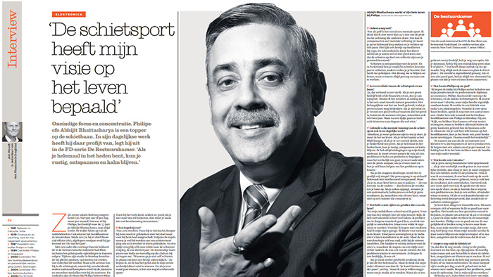 Financiele Dagblad: “Philips-CFO Abhijit Bhattacharya is een topper op ...