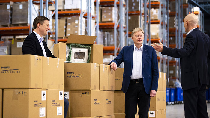 Eerste levering beademingsapparatuur van Philips gearriveerd - Nieuws ...