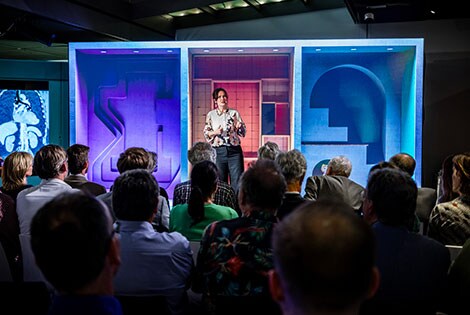 “De expositie brAInpower is de kans om mensen zelf te laten kennis maken met AI, om mysteries te ...