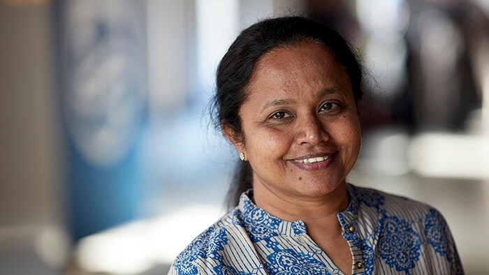 Finding her calling on the road less taken